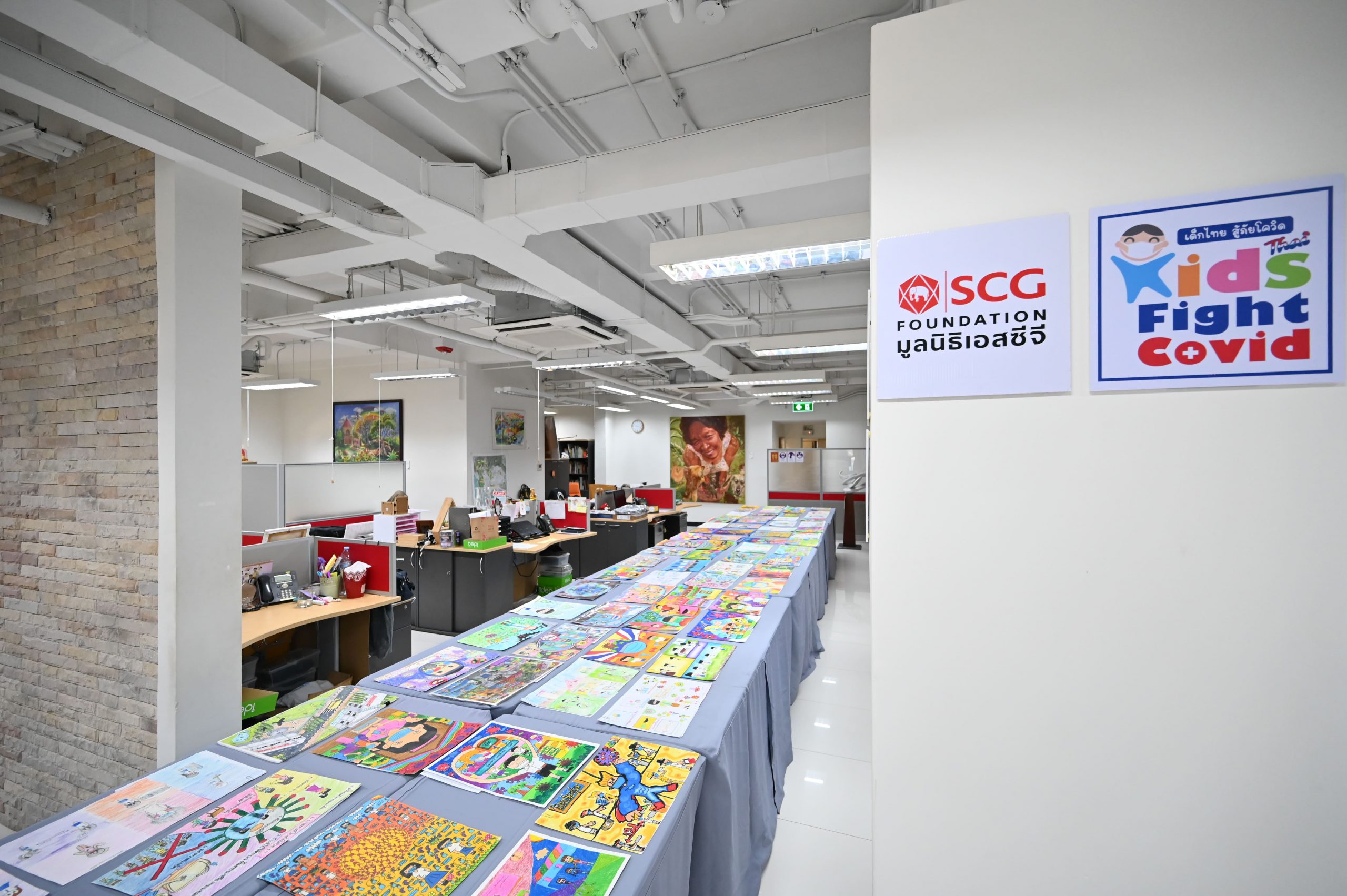 The Round Judging Session of “Thai Kids Fight COVID” Painting Competition - มูลนิธิเอสซีจี SCG ...