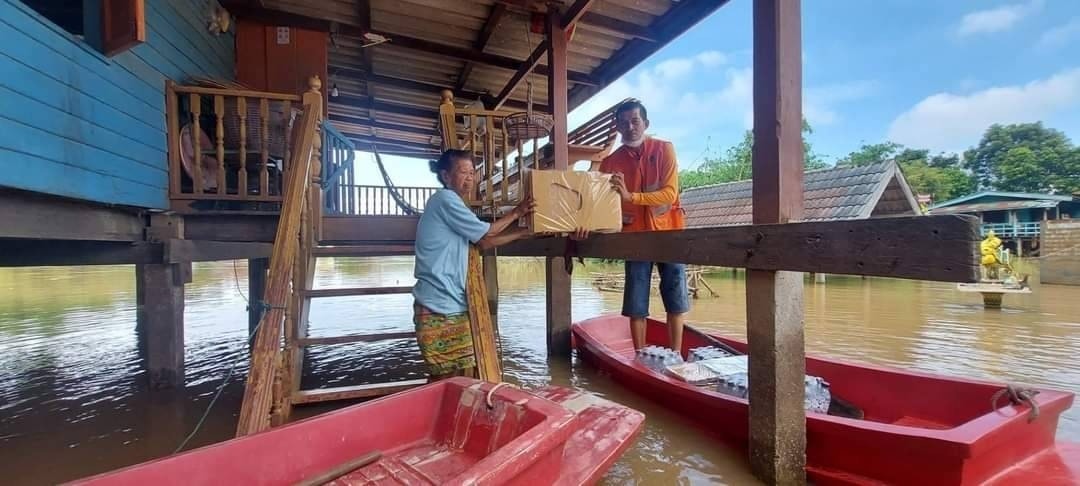 ส่งความช่วยเหลือและกำลังใจให้พี่น้องที่ประสบอุทกภัยในหลายพื้นที่ - มูลนิธิเอสซีจี SCG Foundation